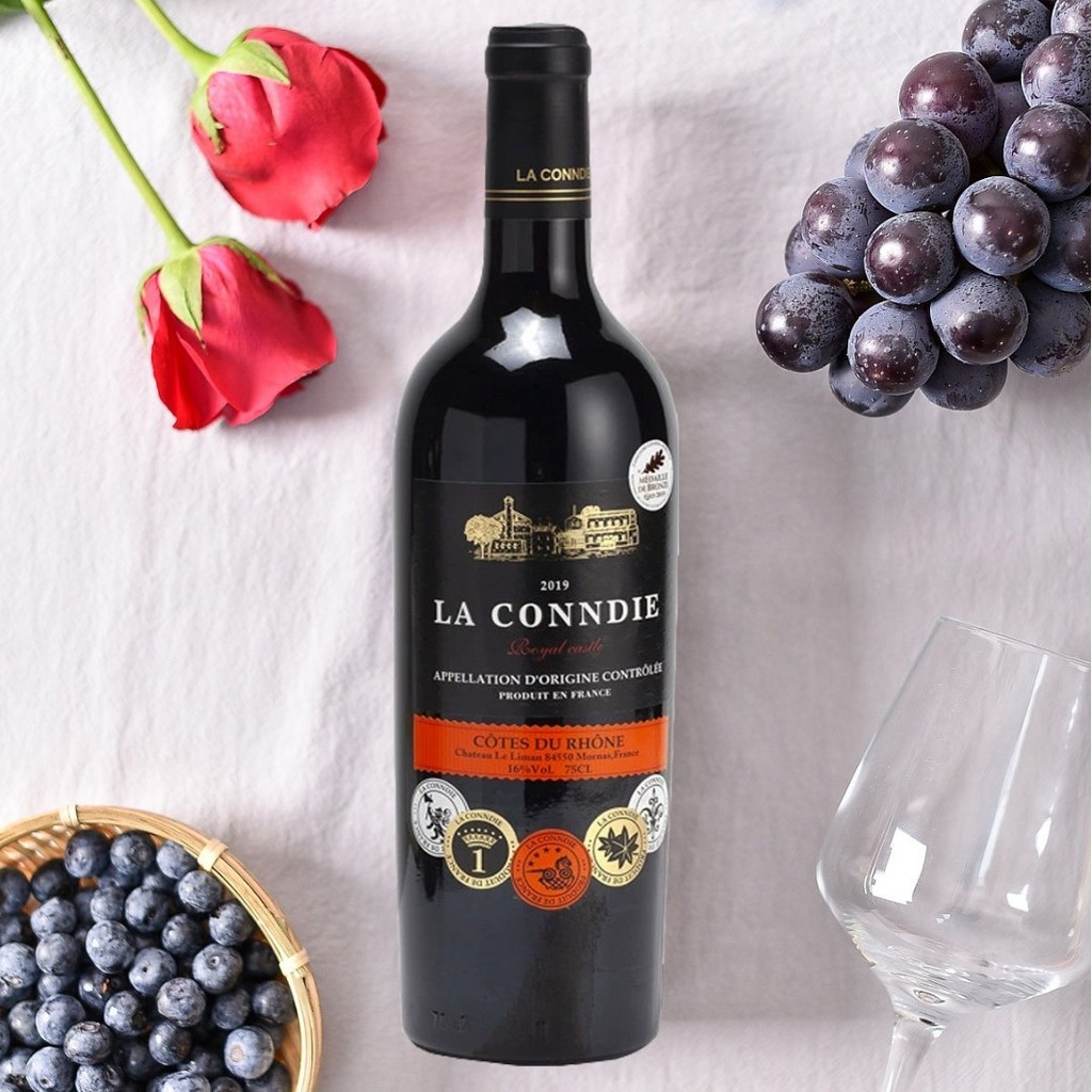 French Original Bottle Imported Red Wine Dry Red Wine Authentic ...