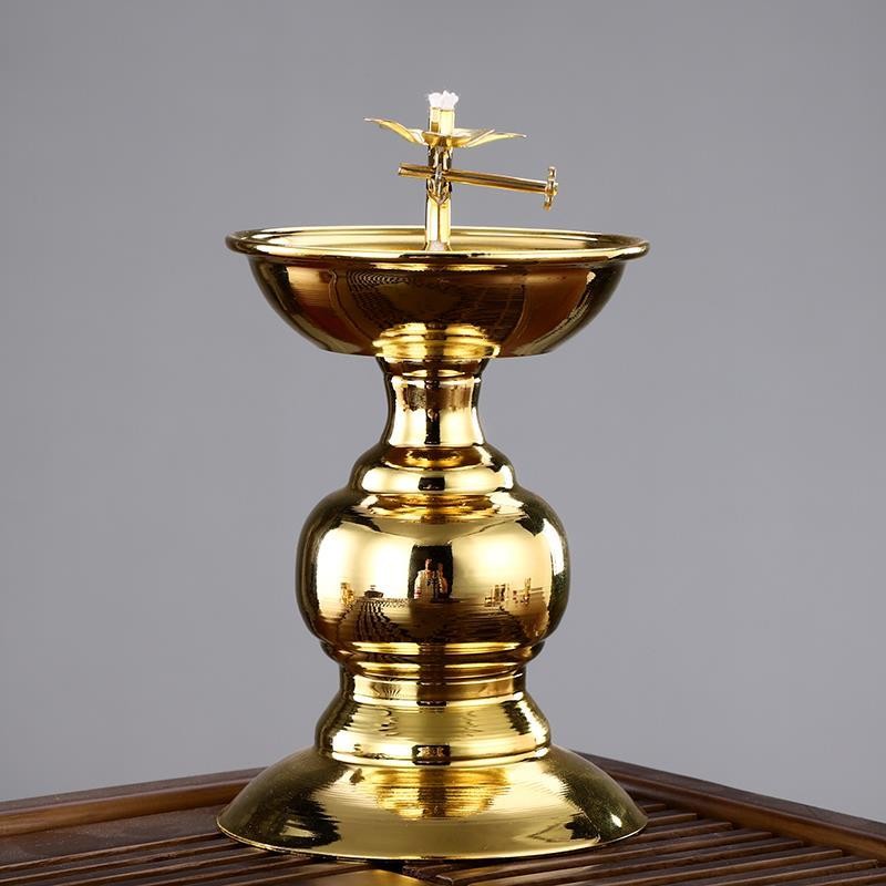 Buddhist Fittings Small Size Oil Lamp Retro Old-fashioned Oil Lamp ...