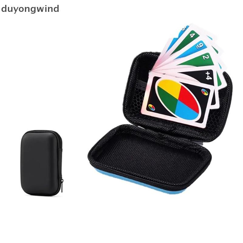 (duyongwind) 1Pcs Black UNO Storage Card Games Box Card Sleeves Board ...