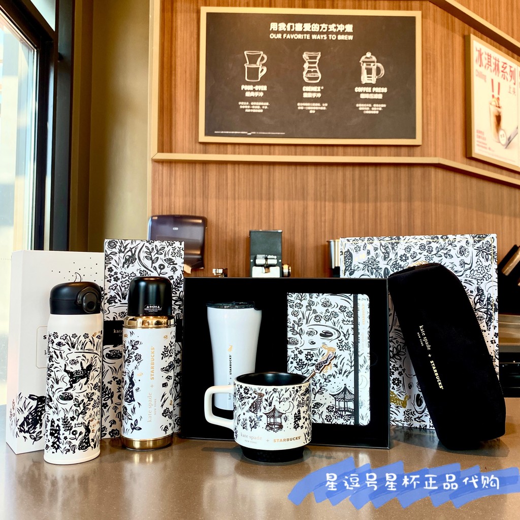 Starbucks Hitam dan Putih Gaya Retro Minimalis Kate Spade Kerjasama ...