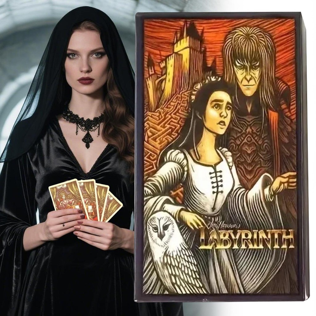 The Labyrinth Tarot Fortune-Telling Card Game 78 Pieces Movie Theme ...
