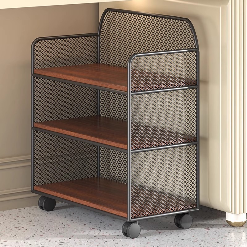 Desk Under Desk Shelf Removable File Storage Rack Multifunctional Under ...