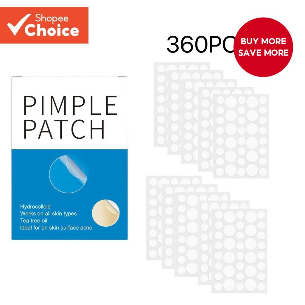 360PCS Transparent Acne Patch Round Size Available For Men And Women ...