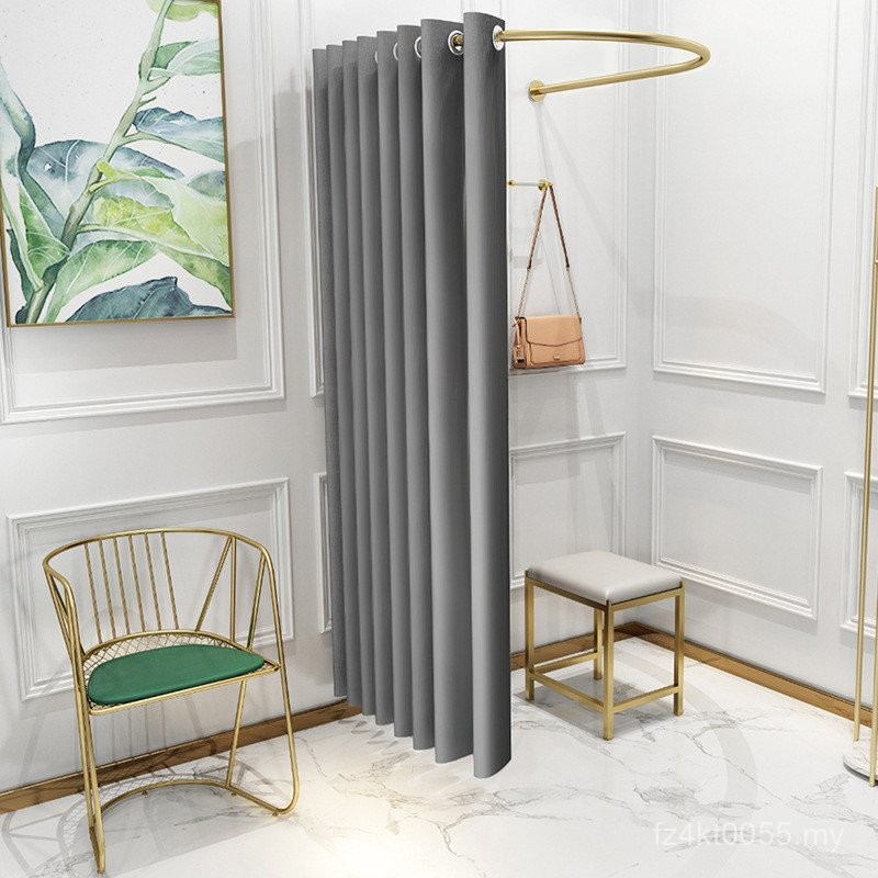 Clothing Store Large Semicircle Fitting Room Corner Dressing Room ...