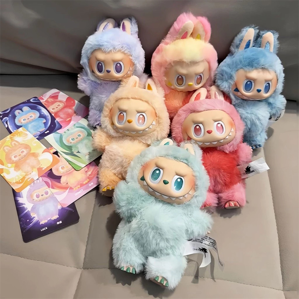 【超值】POPMART LABUBU V3 Macaron Vinyl Figure Blind Box (Keychain/Plush ...