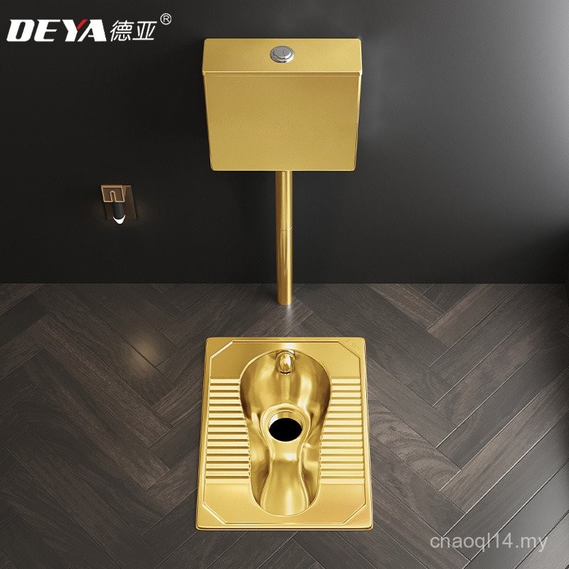 Set Tandas Mencangkung Tandas Mencangkung Tangki Air Flush Tandas ...