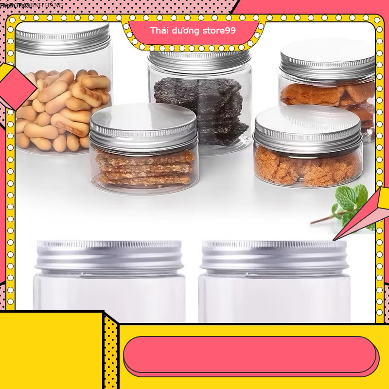 Pet plastic jars, beautiful jars, cheap jars, plastic jars with Aluminum lids, Viet Nhat Plastic ...