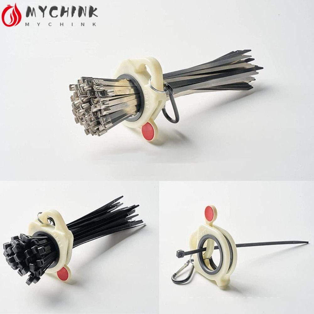 CHINK Storage Cable Tie Holder, Fluorescent Stable Cable Tie Organizer ...