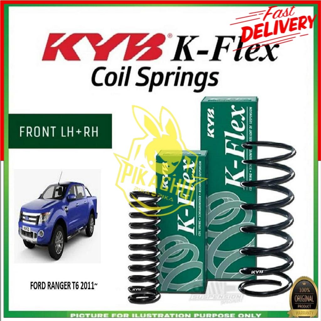 ORIGINAL KAYABA FORD RANGER T6 (2019~), MAZDA BT-50 (2011~) FRONT COIL ...