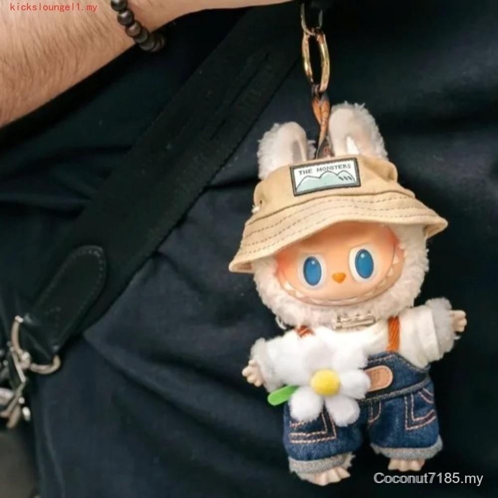 KICKSLOUNGEL Labubu Doll Keychain, Lisa Same Cartoon Labubu Doll ...