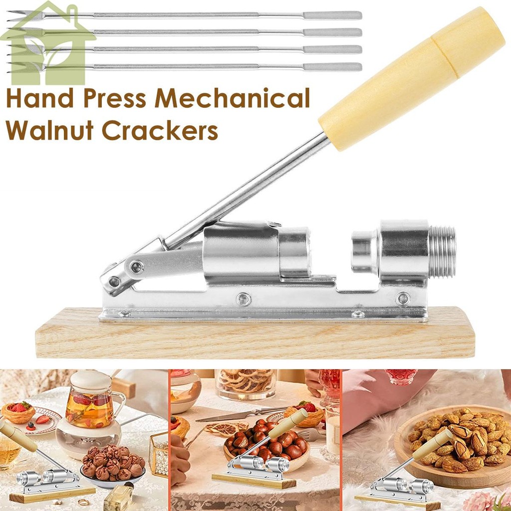Pecan Nut Cracker Tool for Easy Cracking Heavy Duty Nut Sheller with ...