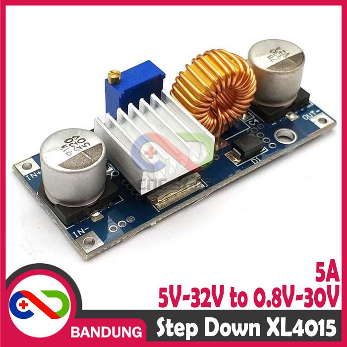 Xl4015 DC-DC STEP DOWN ADJUSTABLE CONVERTER POWER SUPPLY 5A-A | Shopee ...