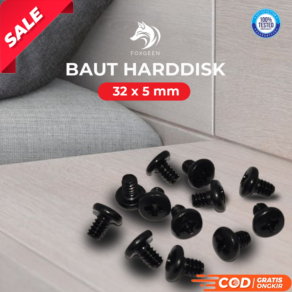 3,5 inch HDD Hard Disk Screw Bolt for PC [002] | Shopee Malaysia
