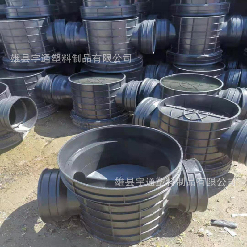 Hdpe Corrugated Pipe Fittings Straight-through 90 Degree 45 Degree ...