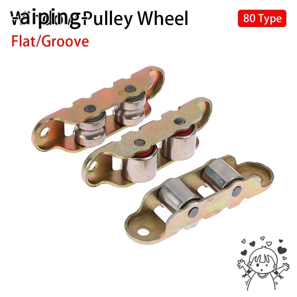 AIPING1 1Pcs Window Pulley Wheel, Doors Window Double Wheel Flat Groove ...