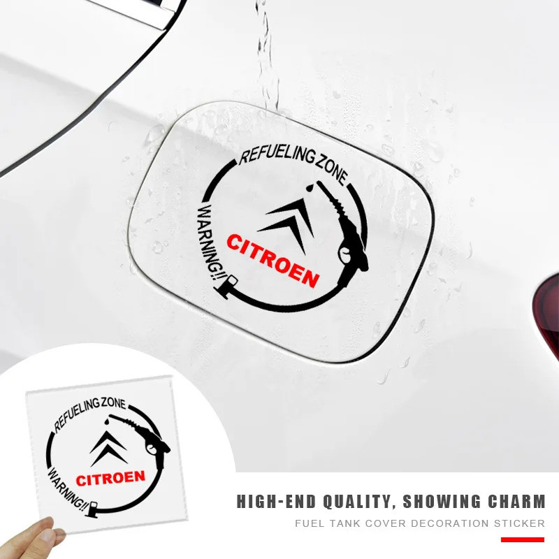 Car Badge Vinyl Reflective Fuel Tank Cap Stickers Decal Accessories For ...