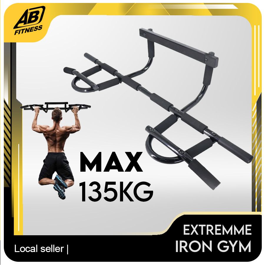 Iron Gym Extremme Pull up Bar / Dip Bar / Iron Gym bar palang tarik ...