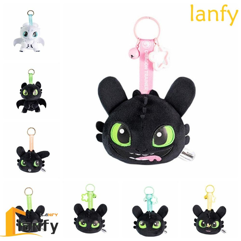 LANFY How To Train Your Dragon Keyring, Soft Furry Toothless Plush ...