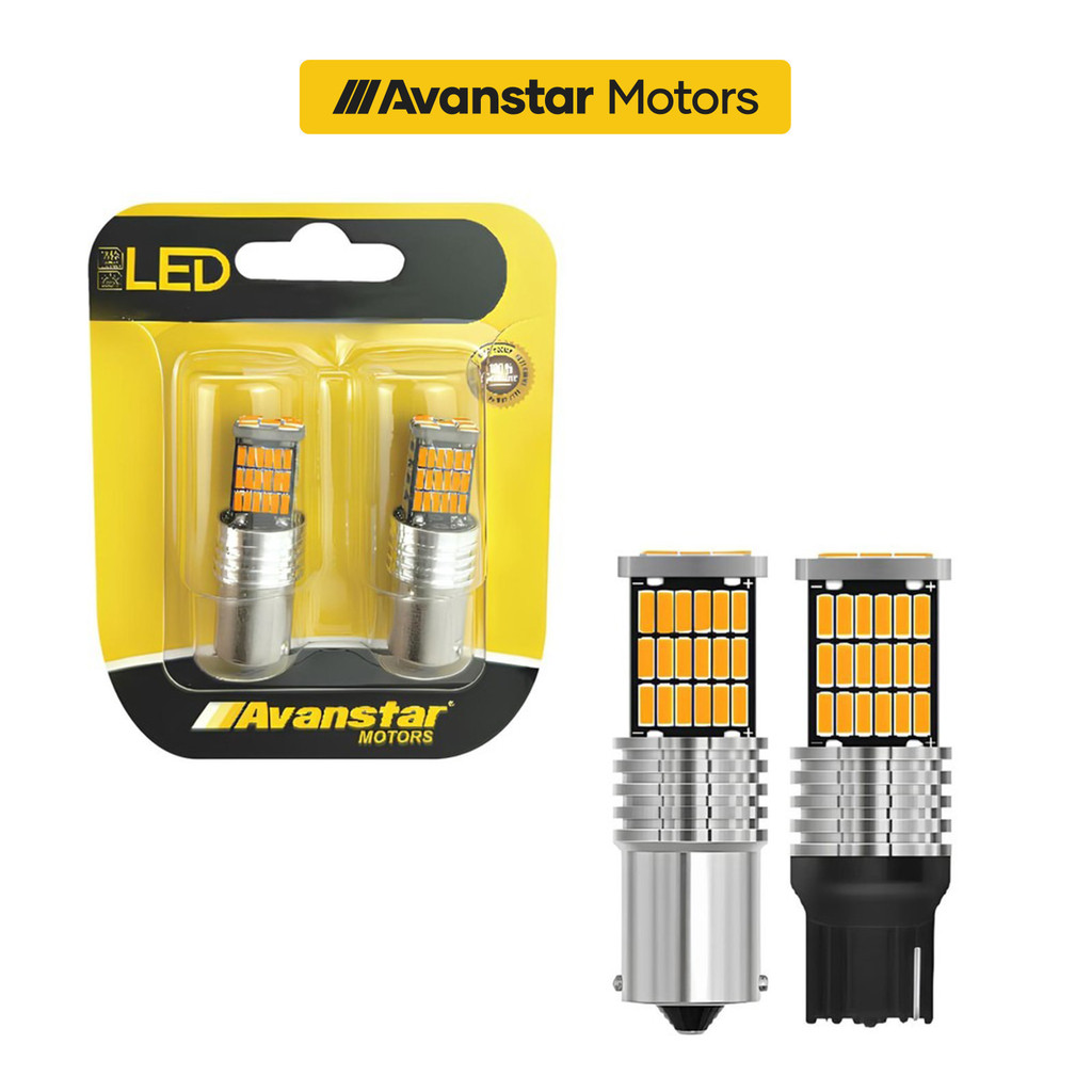 Avanstar Motors 2PCS 45LED Car Signal Light Thailook Bulb Replacement ...