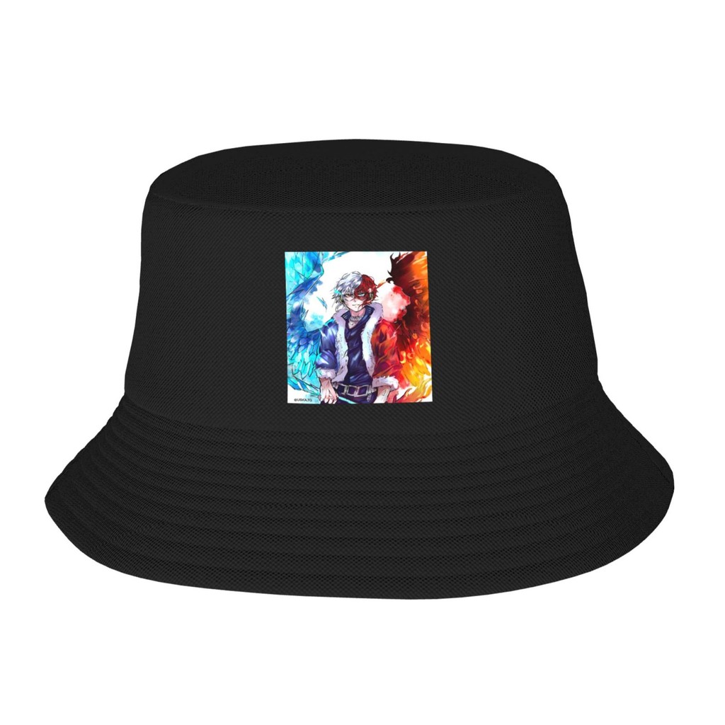 Todoroki Shoto X Hawks Fusion My Hero Academia Fisherman's Hat Bucket ...
