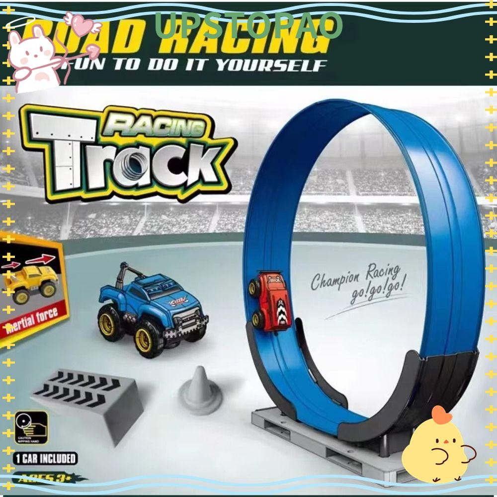 UPSTOPAO Anti-Gravity Car Track Set, Easy to Assemble Magnetic Children ...