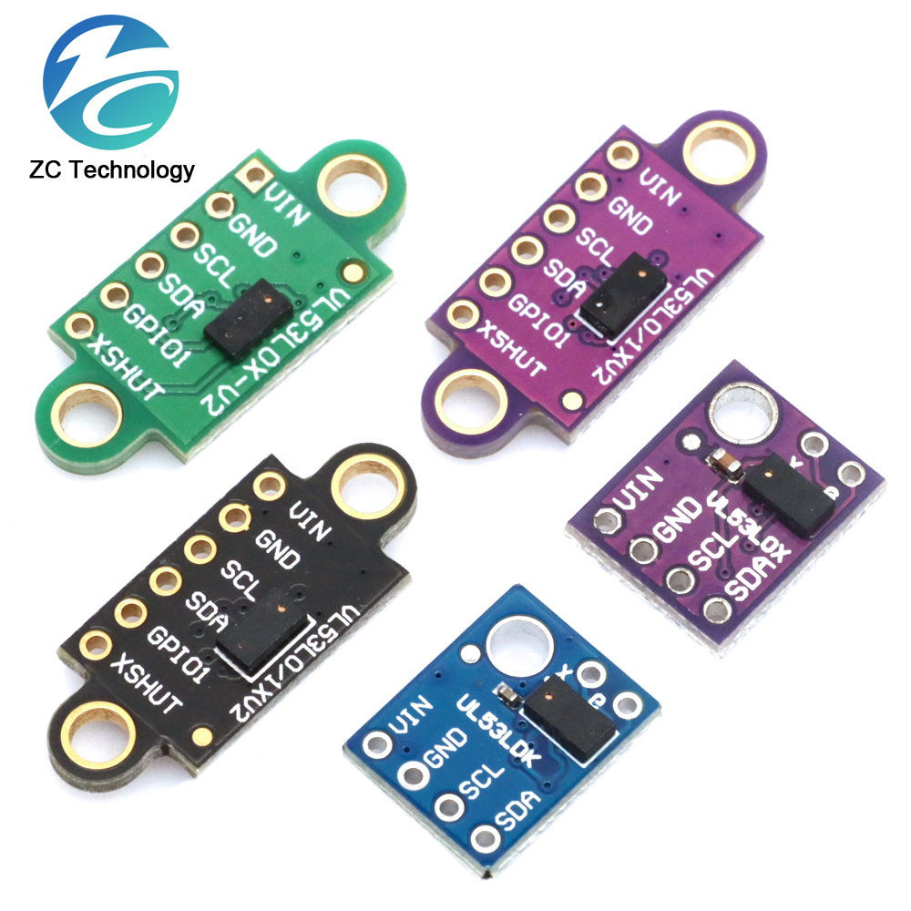 VL53L0X Time-of-Flight (ToF) Laser Ranging Sensor Breakout 940nm GY-VL53L0XV2 Laser Distance ...