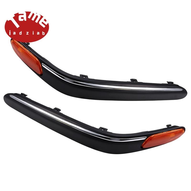 1Pair Front Bumper Trim Strip Lamp Cover 2038852121 2038852122 for C ...