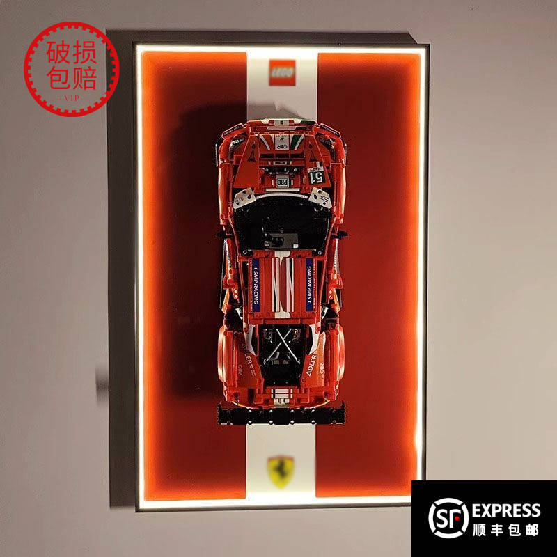 Led Lighting Building Blocks Car Wall Photo Frame Advanced Decorative ...