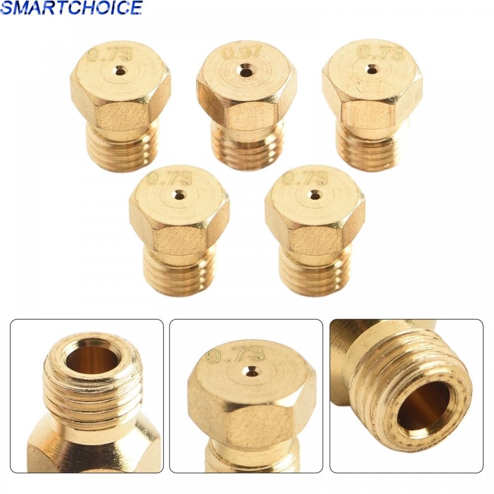 Convert Your LPG Cooktop to Natural Gas with this 5 Piece Brass Jets ...