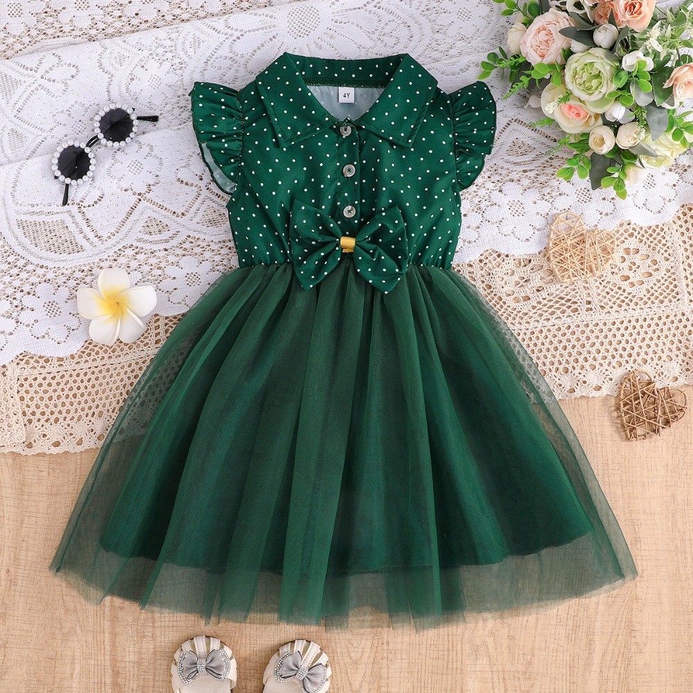 Dress Baby Girl 4-8Tahun Birthday Baju Gaun Budak Perempuan Summer ...