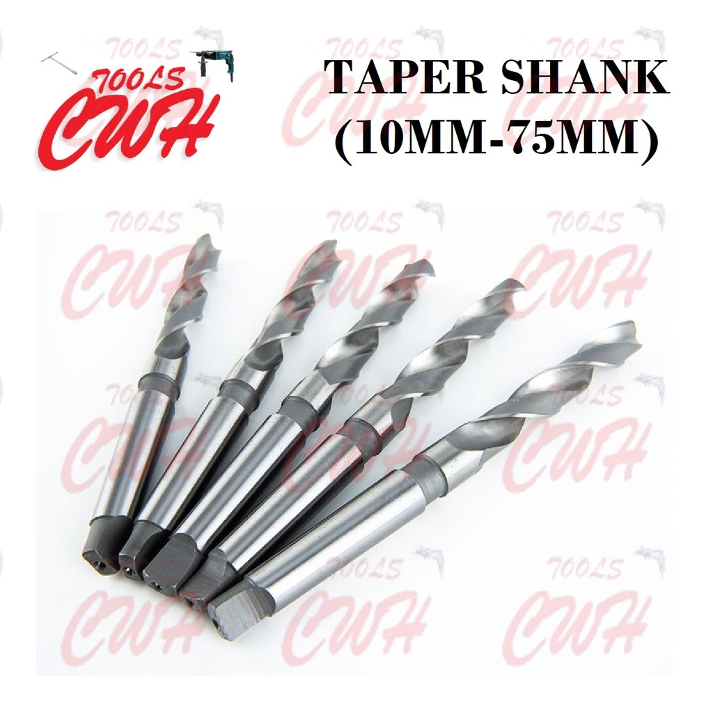 24-60M PRC TAPER / ROUND SHANK HSS DRILL BIT BITS MATA BESI KAYU PVC UNTUK LATHE CNC MACHINE MT2 ...