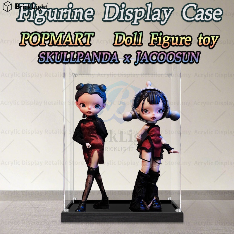 ️Pop mart Red SKULLPANDA x JACOOSUN Spirit BJD Movable Doll Hand-Made ...