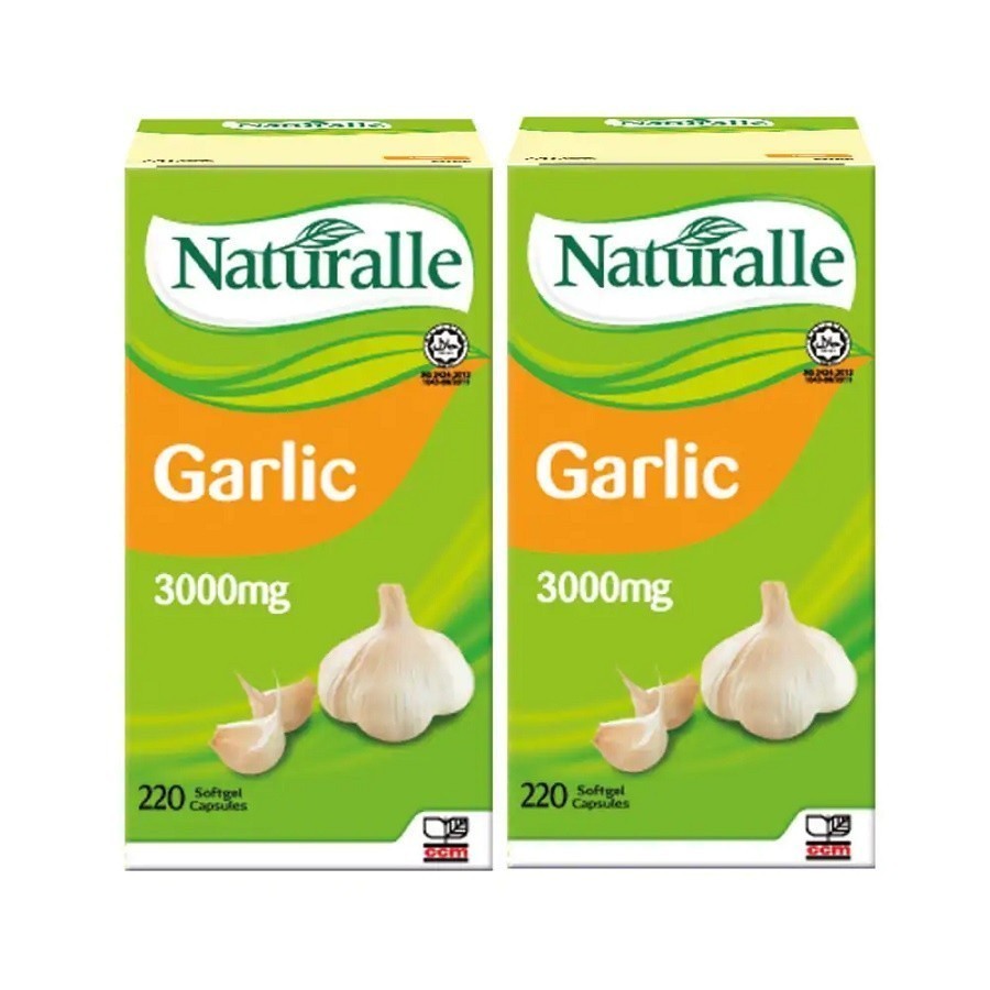 NATURALLE GARLIC 3000MG 220 SOFTGEL CAPSULES | Shopee Malaysia
