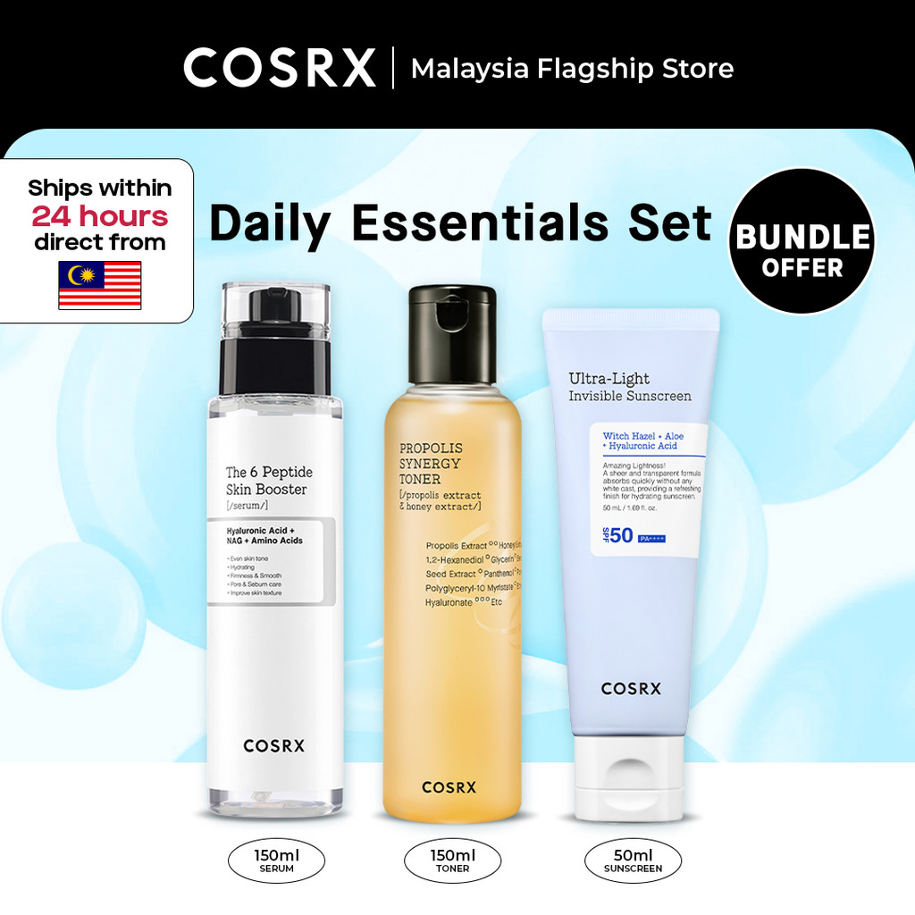 COSRX Daily Essentials Set | Shopee Malaysia