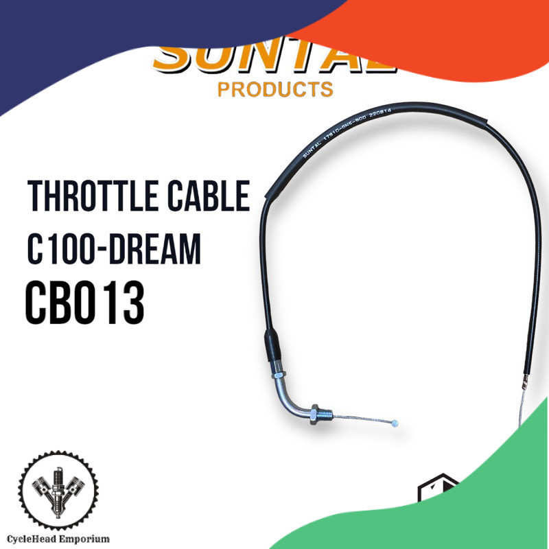 SUNTAL Throttle Cable C100-DREAM (CB013) | Shopee Malaysia