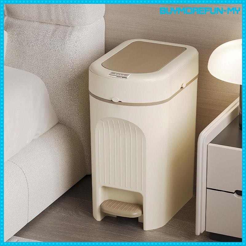 [BuymorefunMY] Trash Can Rubbish Bin Versatile Garbage Bin Stylish ...