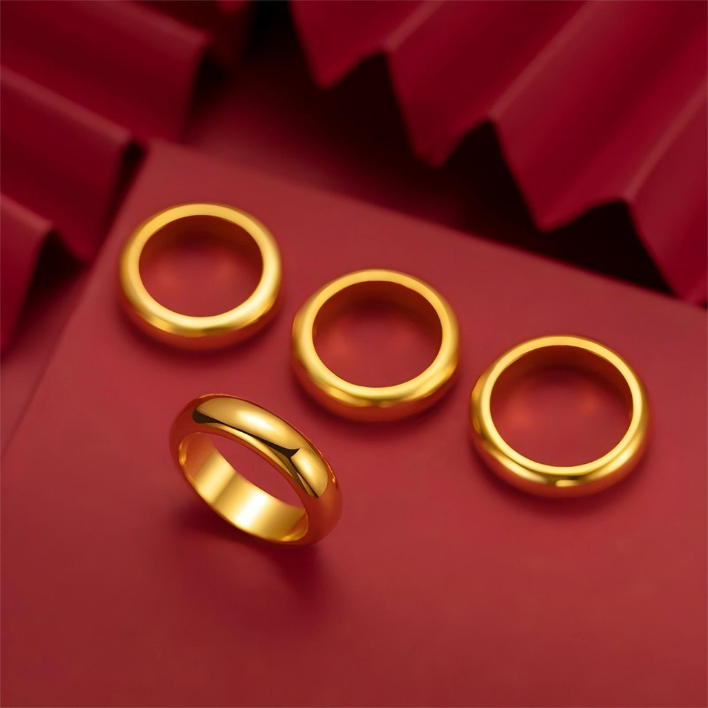 Cincin Belah Rotan Emas 916 /Cincin Belah Rotan Emas 916 Tulen Cincin ...