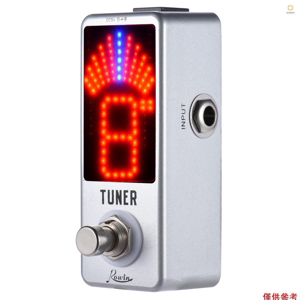 Ado)Mini Chromatic Tuner Pedal Effect LED Display True Bypass for ...