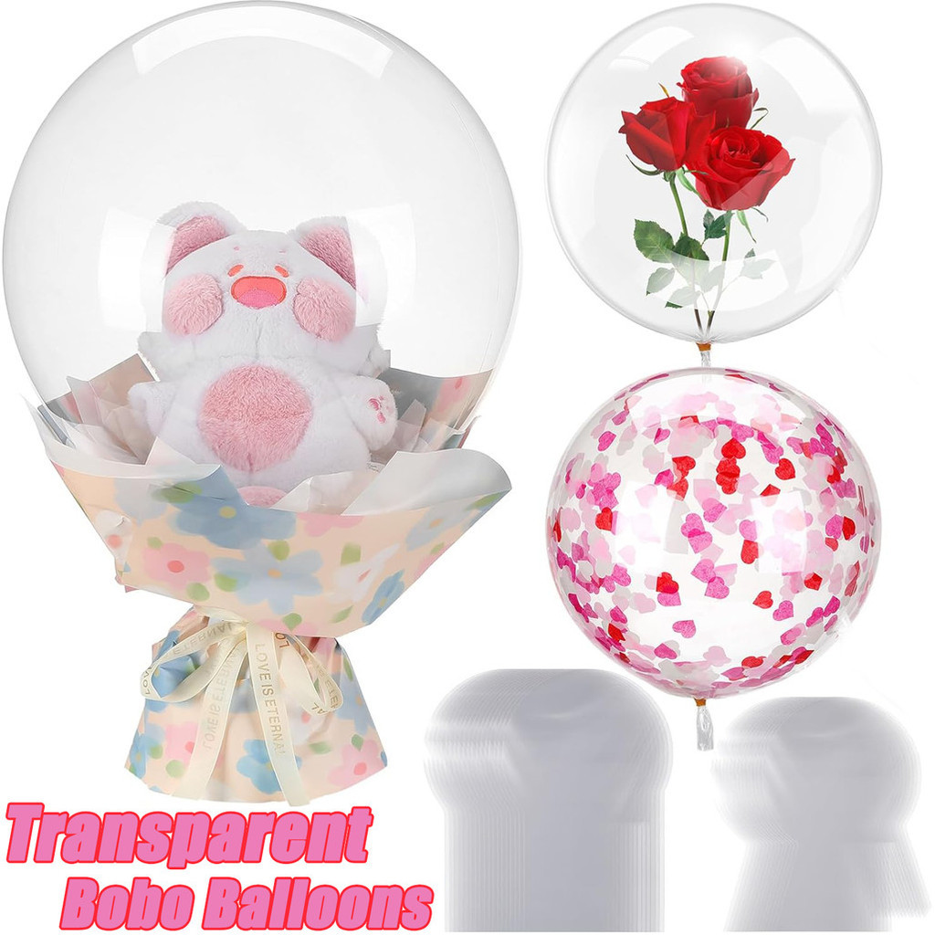 12''20''24''36'' Valentine's Day Bobo Balloons / Clear Wide Mouth ...