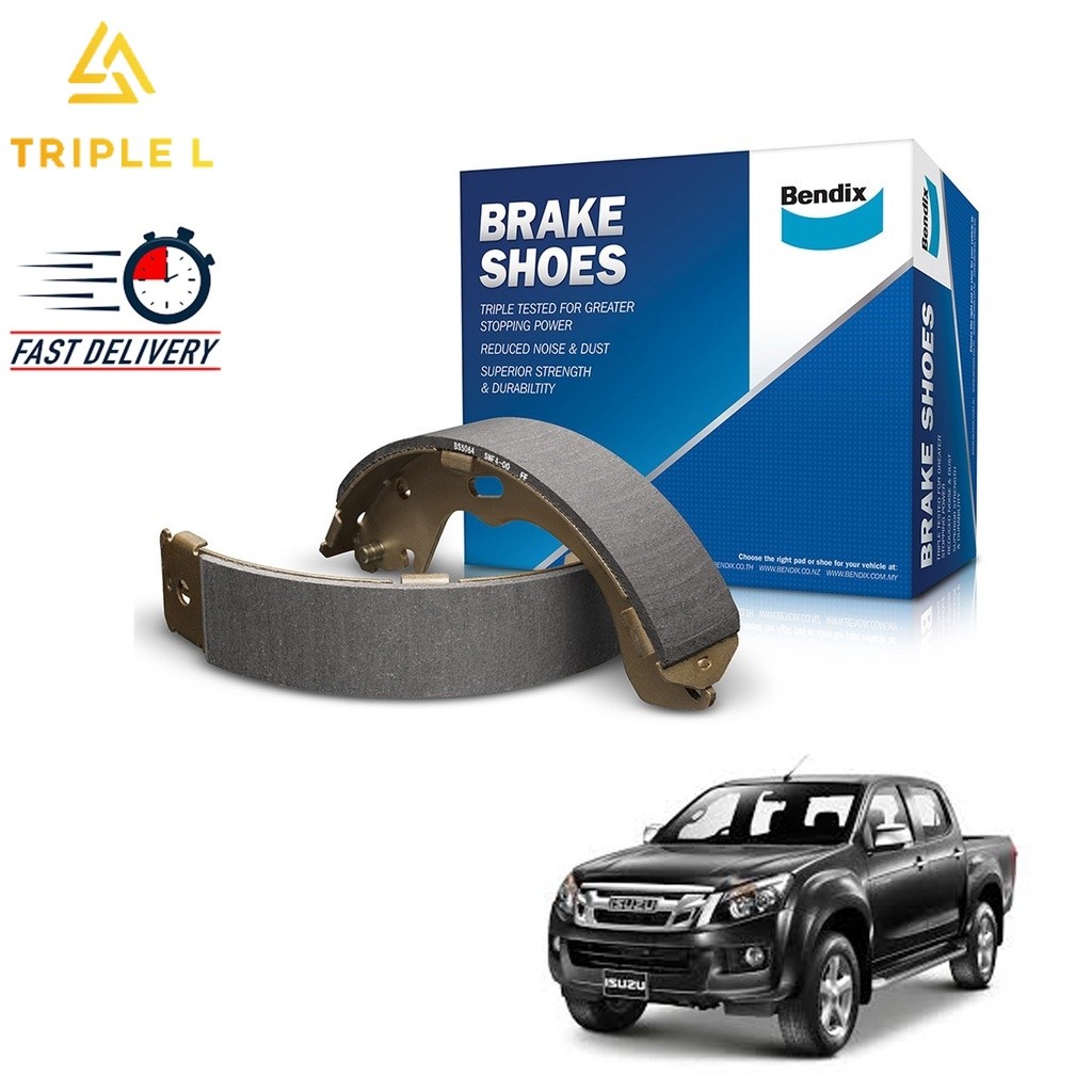 ORIGINAL BENDIX BRAKE SHOE ISUZU DMAX RT50 MITSUBISHI TRITON 4X4 ...