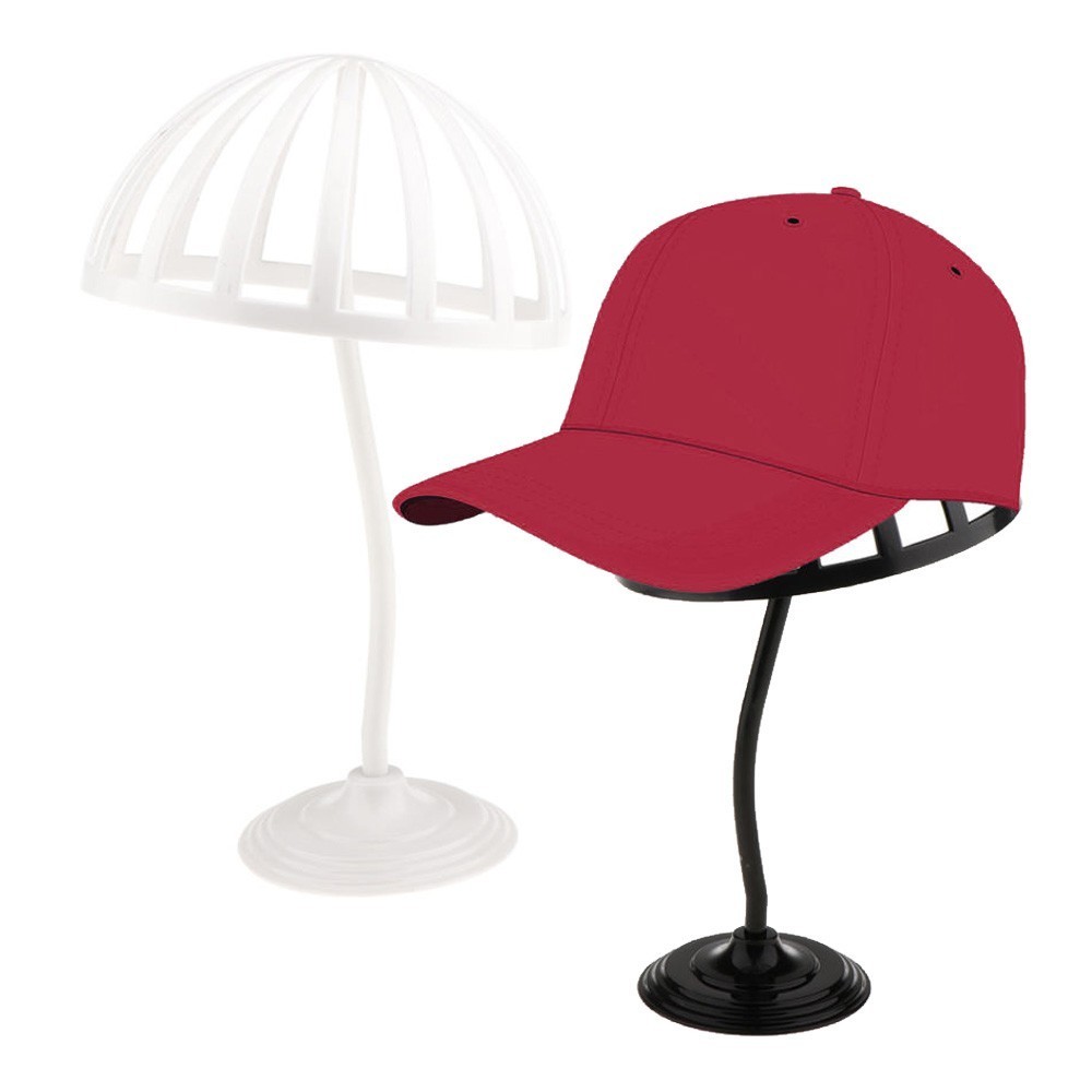 LOVELYU| Freestanding Wigs Hat Cap Storage Display Holder Rack Dryer ...