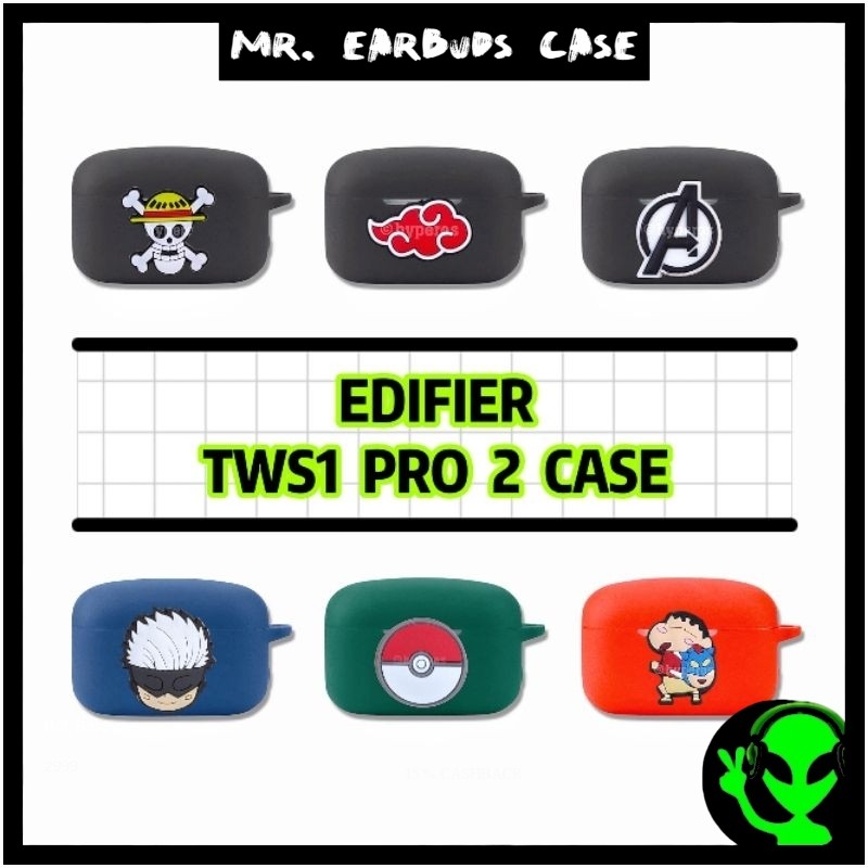Edifier TWS1 PRO2 Case Wireless Earbud Protective Shell Soft Silicone ...