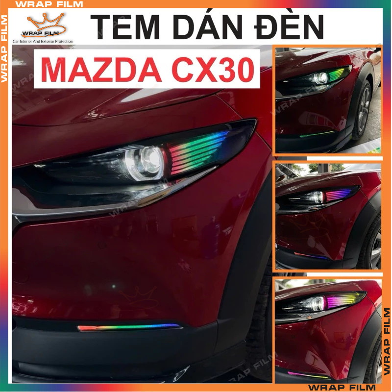 Mazda CX30 light color changing Decal (1 set of 2 sides) | Shopee Malaysia