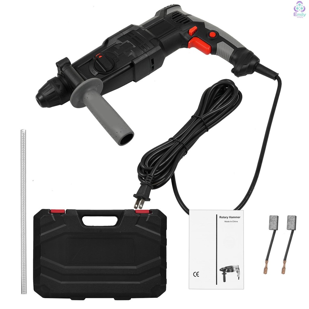 AC110V 710W High Power Rotary Hammer Drill Electric Hammer Concrete ...