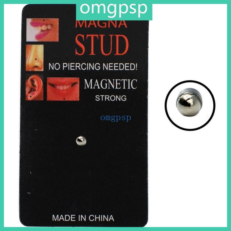 OMG Fake Cheater Pierced Magnet Lip Nose Ring Stud Body Jewelry ...