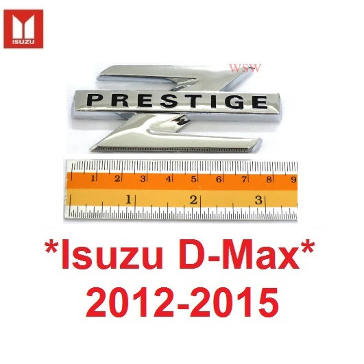 Z EMBLEM Rear Trunk ISUZU DMAX D-MAX 2012 2013 2014 2015CHROME LOGO ...