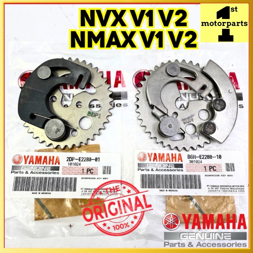 [100% ORI YAMAHA] NVX NMAX V1 / NVX N-MAX V2 TIMING GEAR TIMING CHAIN GEAR 2DP-E2280 B6H-E2280 ...
