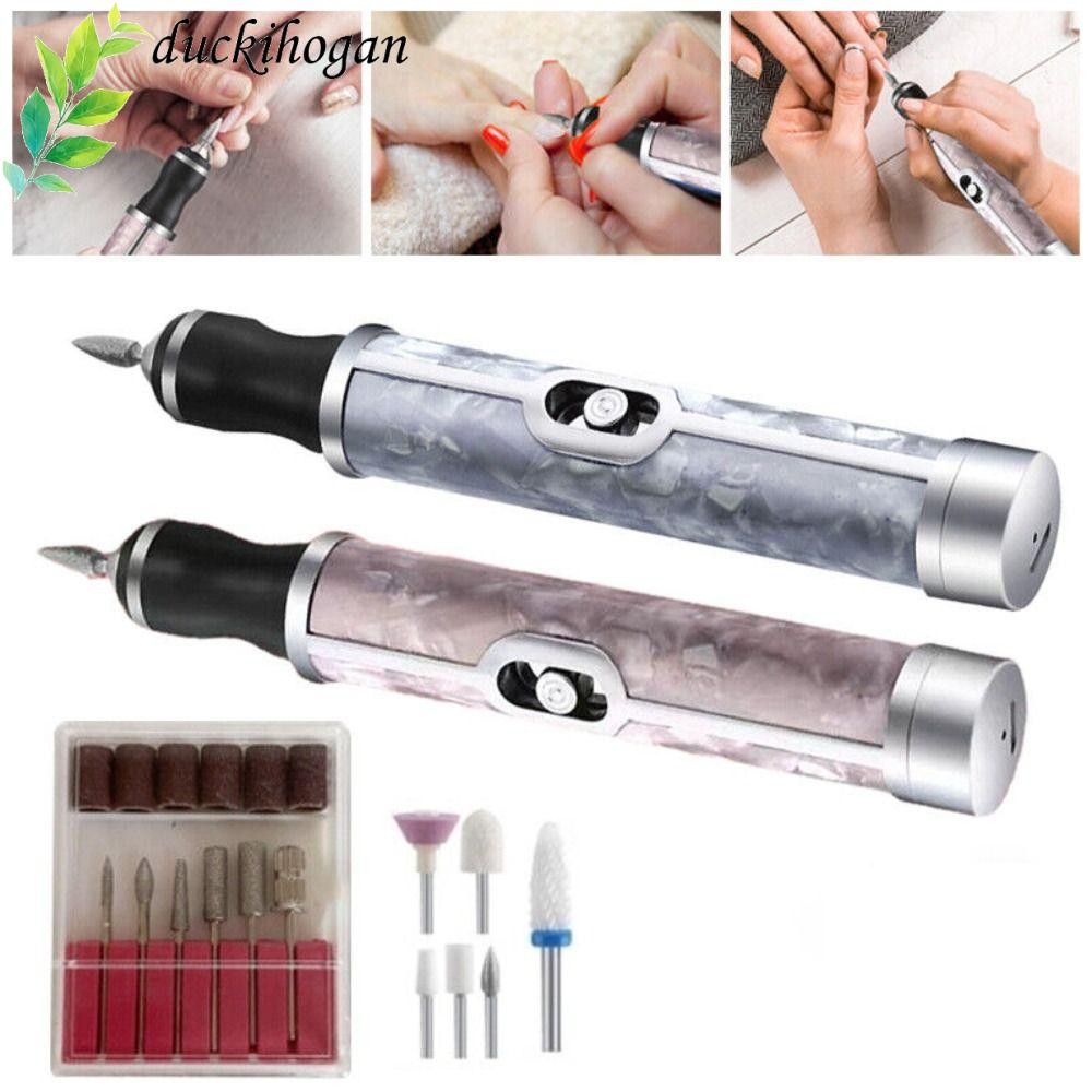 DUCKIHOGAN Toenail Sander, 4 Speeds Small Nail Grinder, Exfoliate Dead ...
