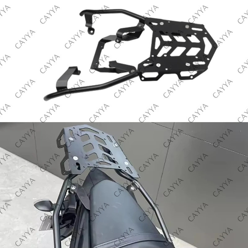 Motorbike Rear Seat Luggage Carrier Rack Bracket Carbon Steel For ...