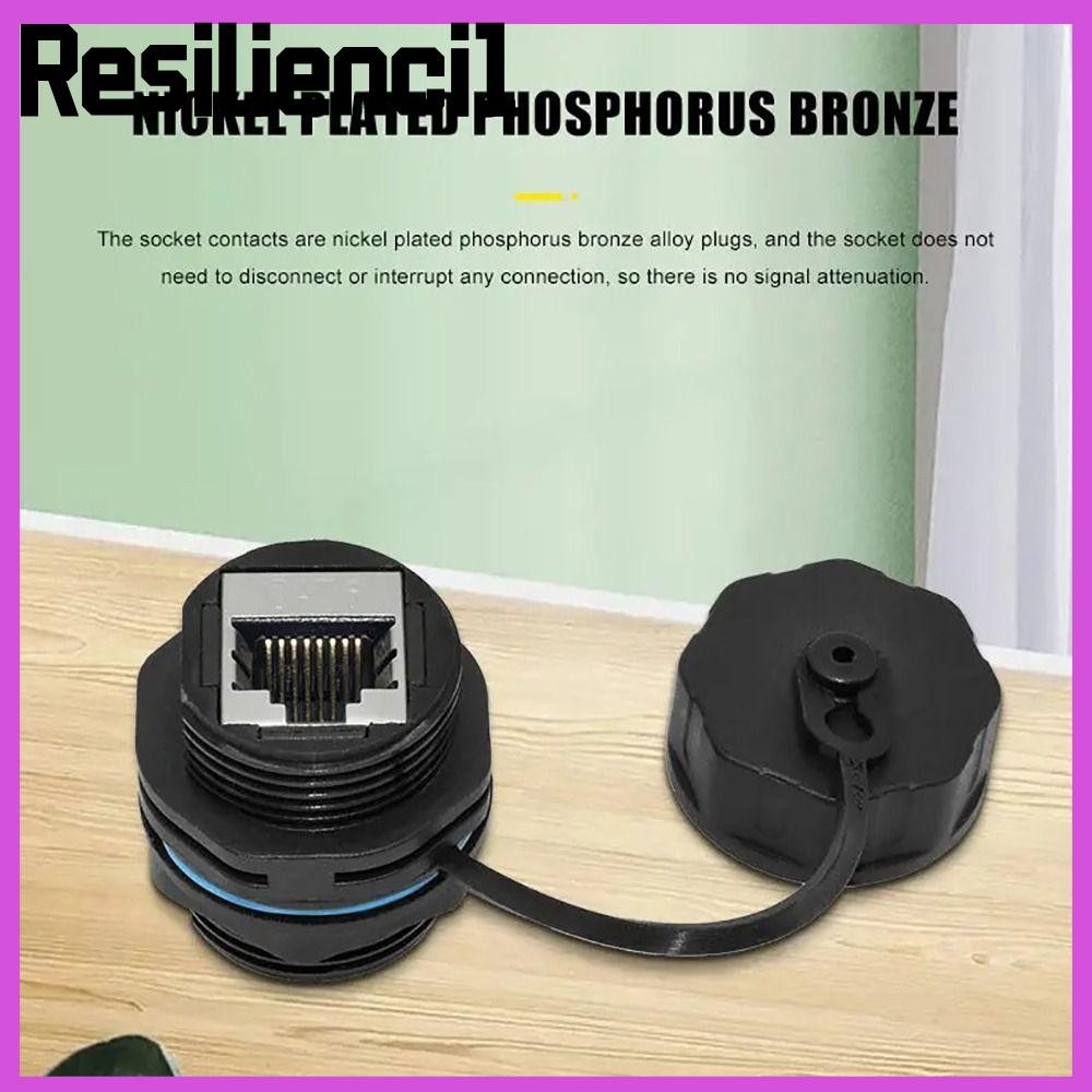 RESILIENCI1 Cat6A RJ45 Connector, Shielded IP68 Waterproof RJ45 ...